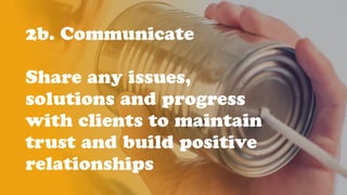 How to maintain good customer relationships in 6 steps | PDF