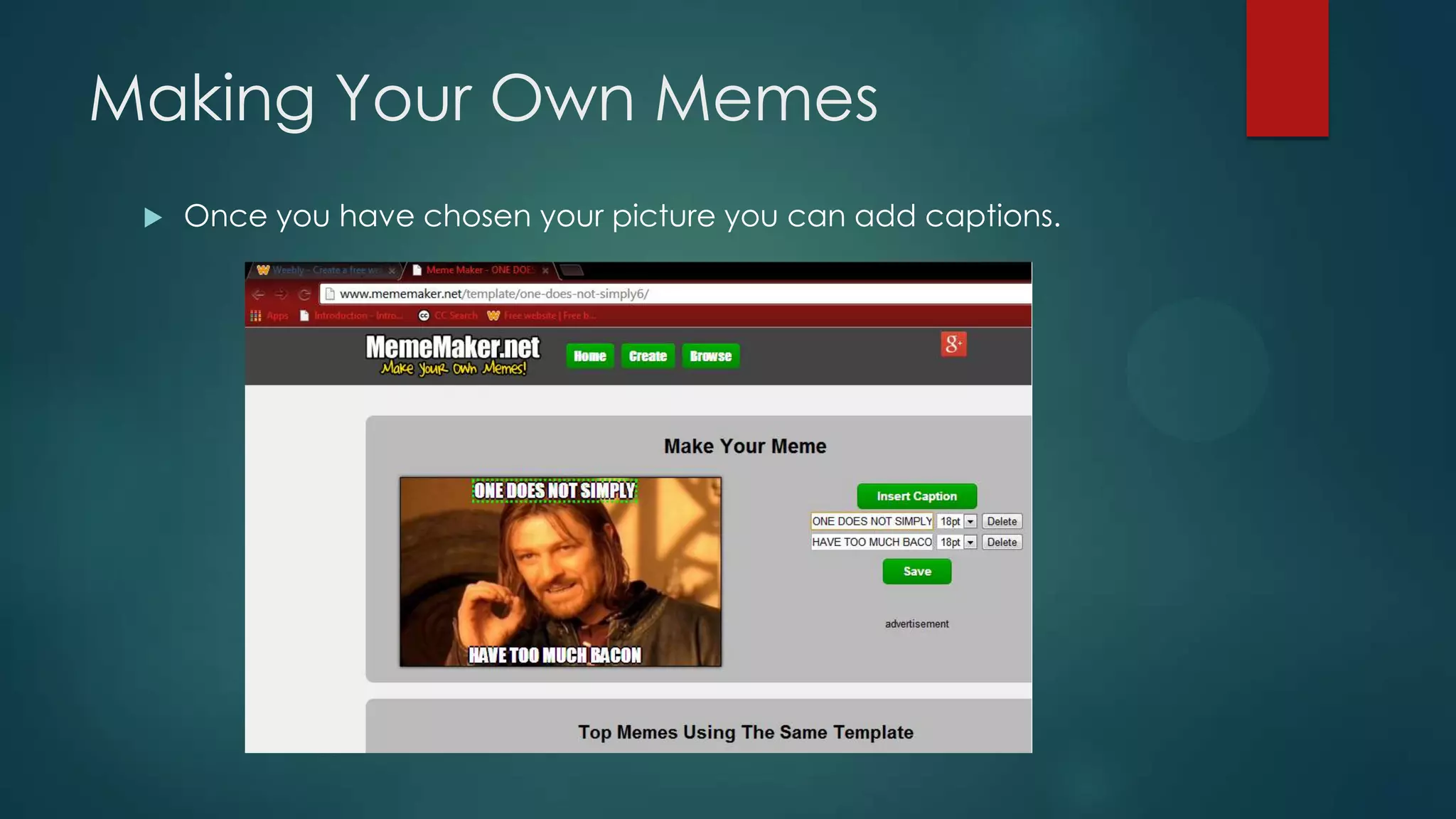 How to make a basic meme | PPTX
