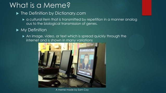 How to make a basic meme | PPTX | Technology & Computing