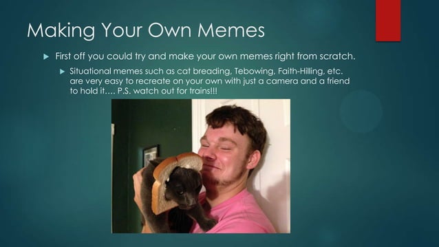How to make a basic meme | PPTX | Technology & Computing