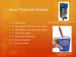 How to make a blizzard waffle cone | PPT