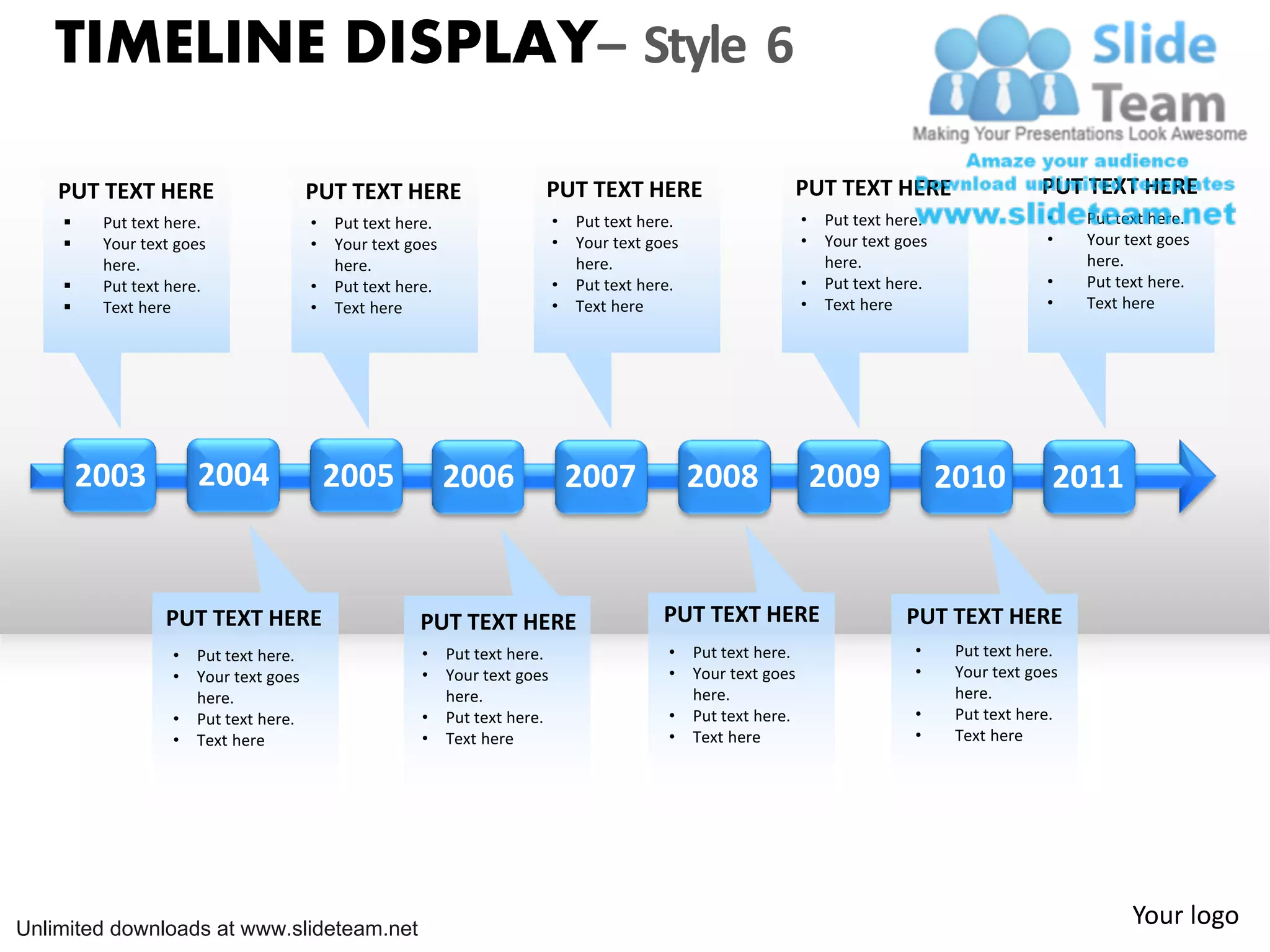 How to make abstract roadmap timeline display 5 power point slides and ...