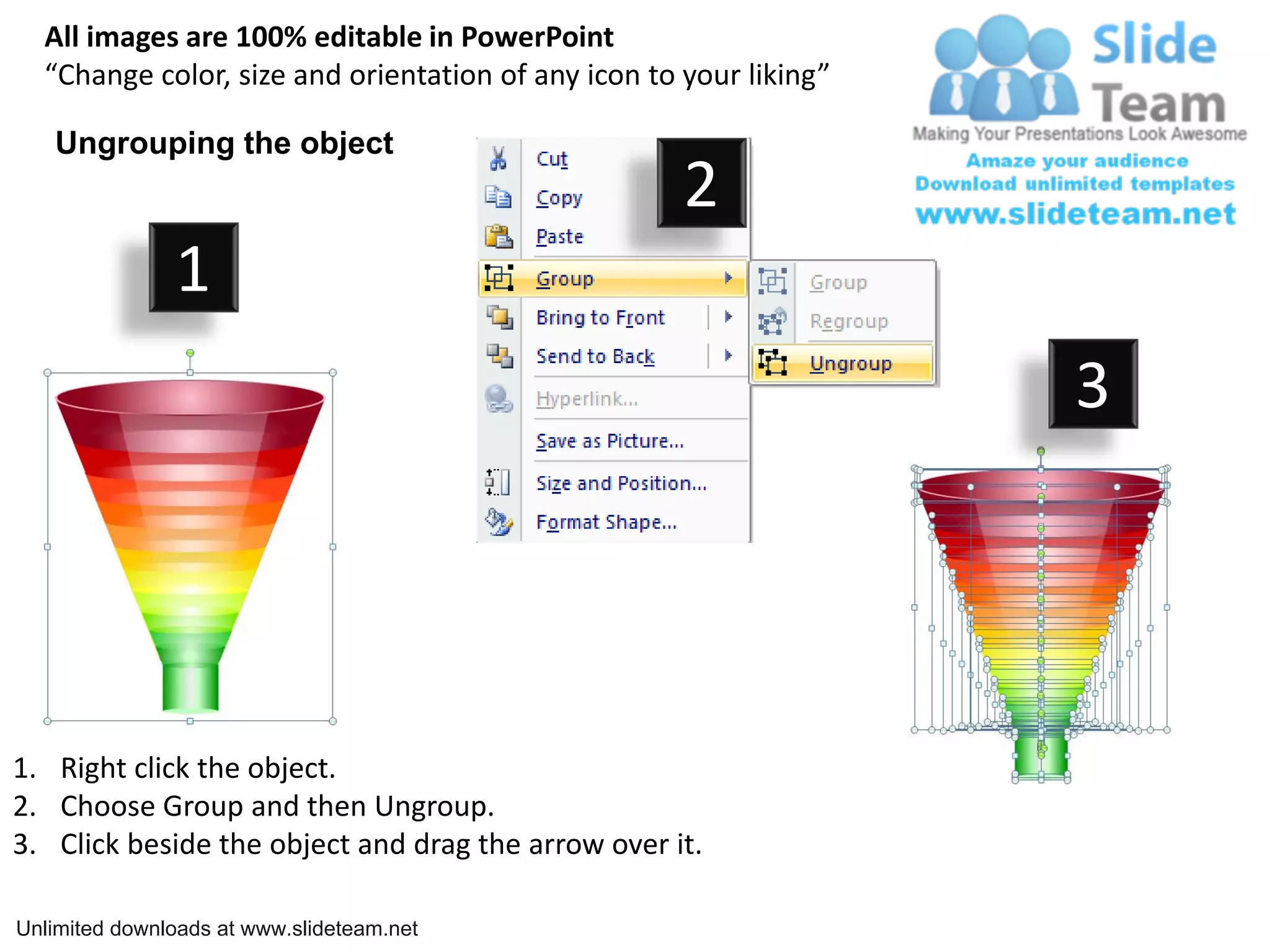 How to make abstract sales & marketing funnel 11 power point slides and ...