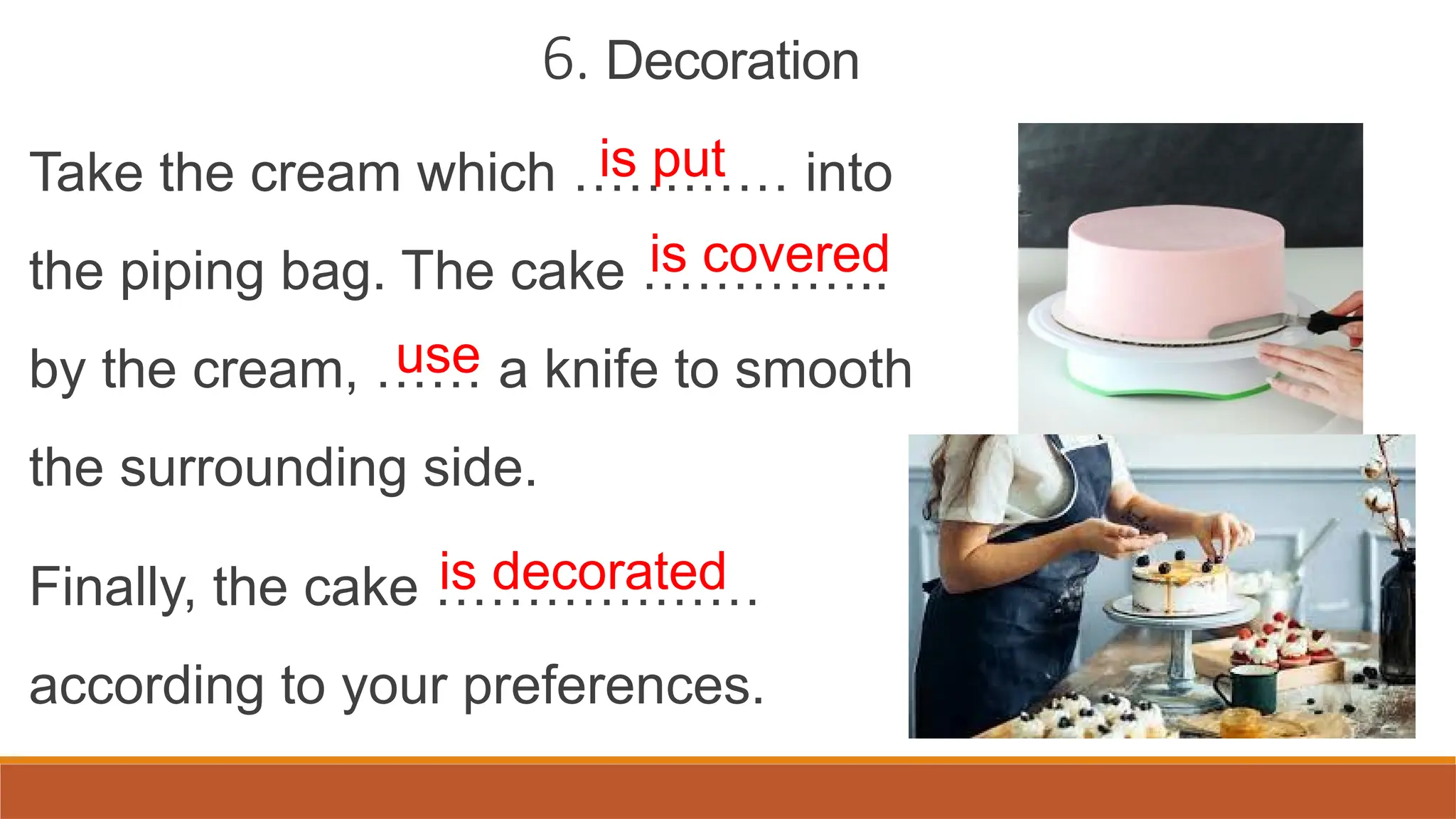 How To Make A Cake Pptx