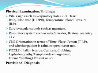 How to make a case presentation | PPTX | Lung and Respiratory Health ...