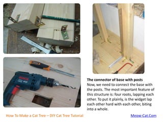 How to make a cat tree with solid wood | PDF