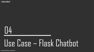 How to Make a Chatbot in Python | Edureka | PDF