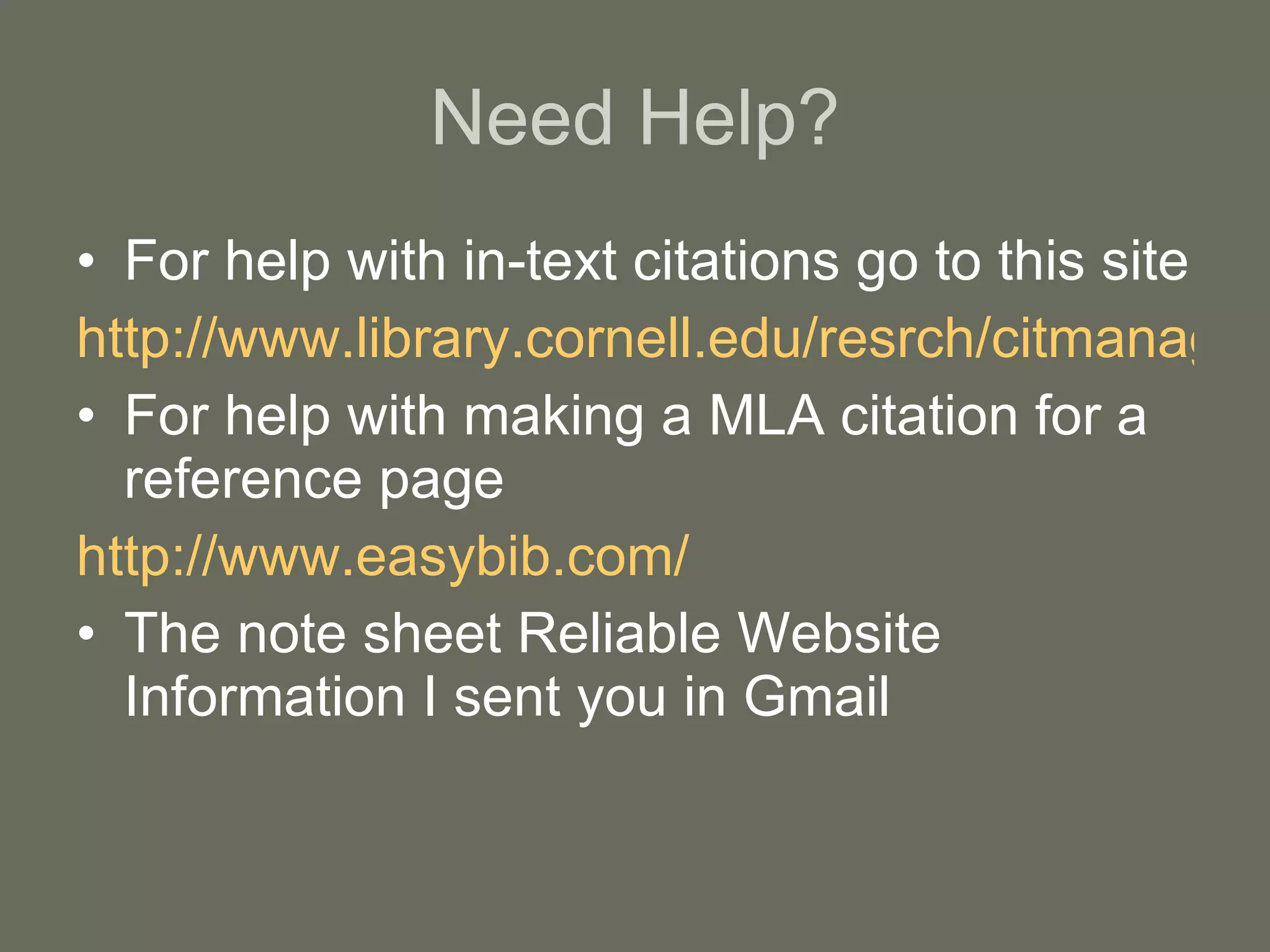 How to make_a_citation_sandwich | PPT