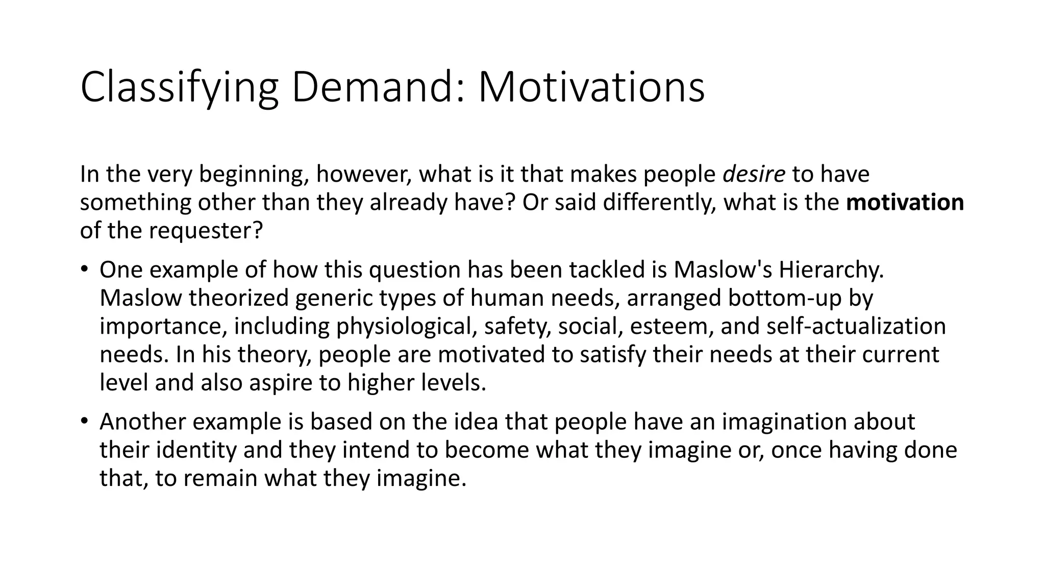 How To Make A Demand Management Framework | PDF