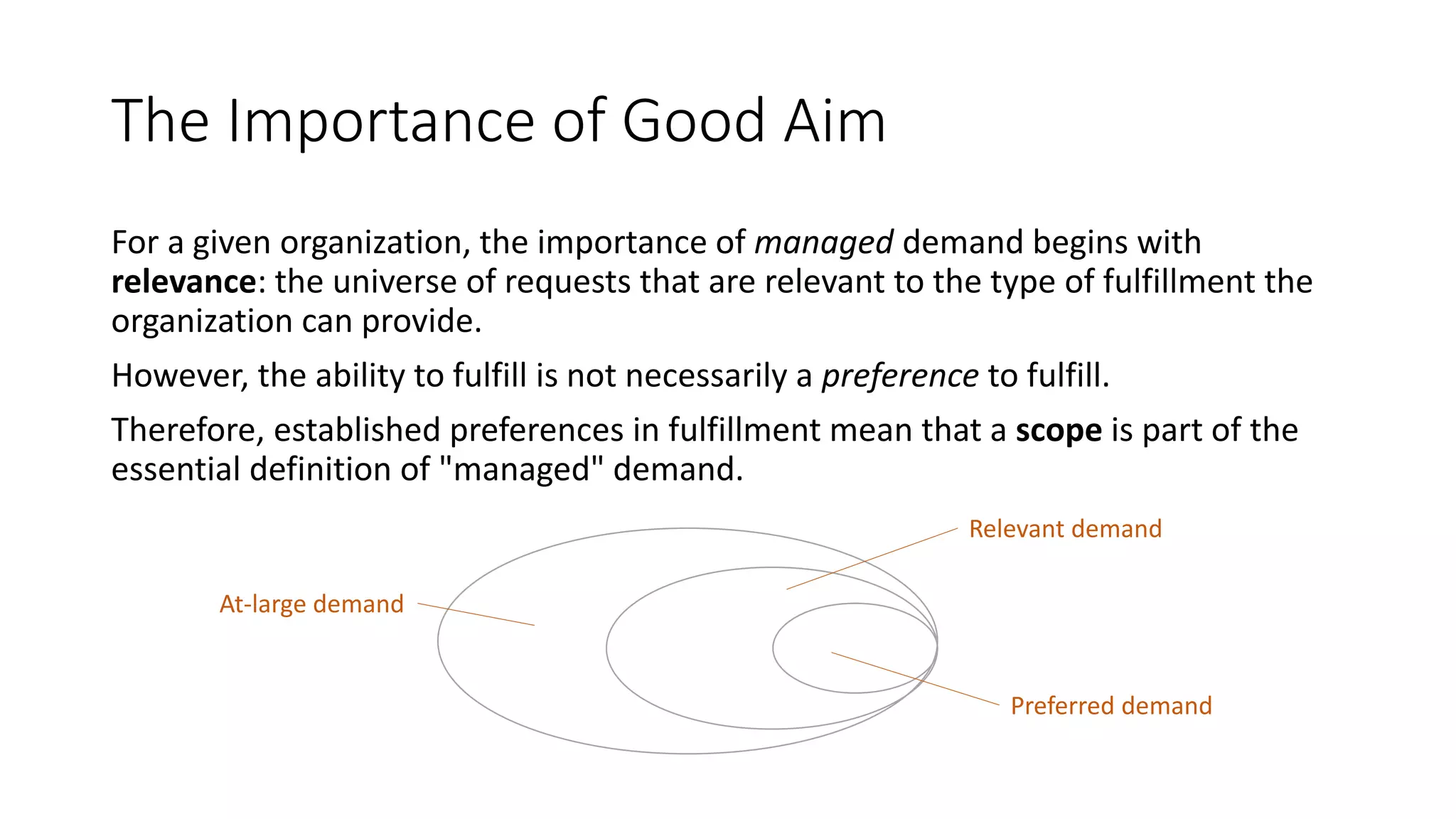 How To Make A Demand Management Framework | PDF