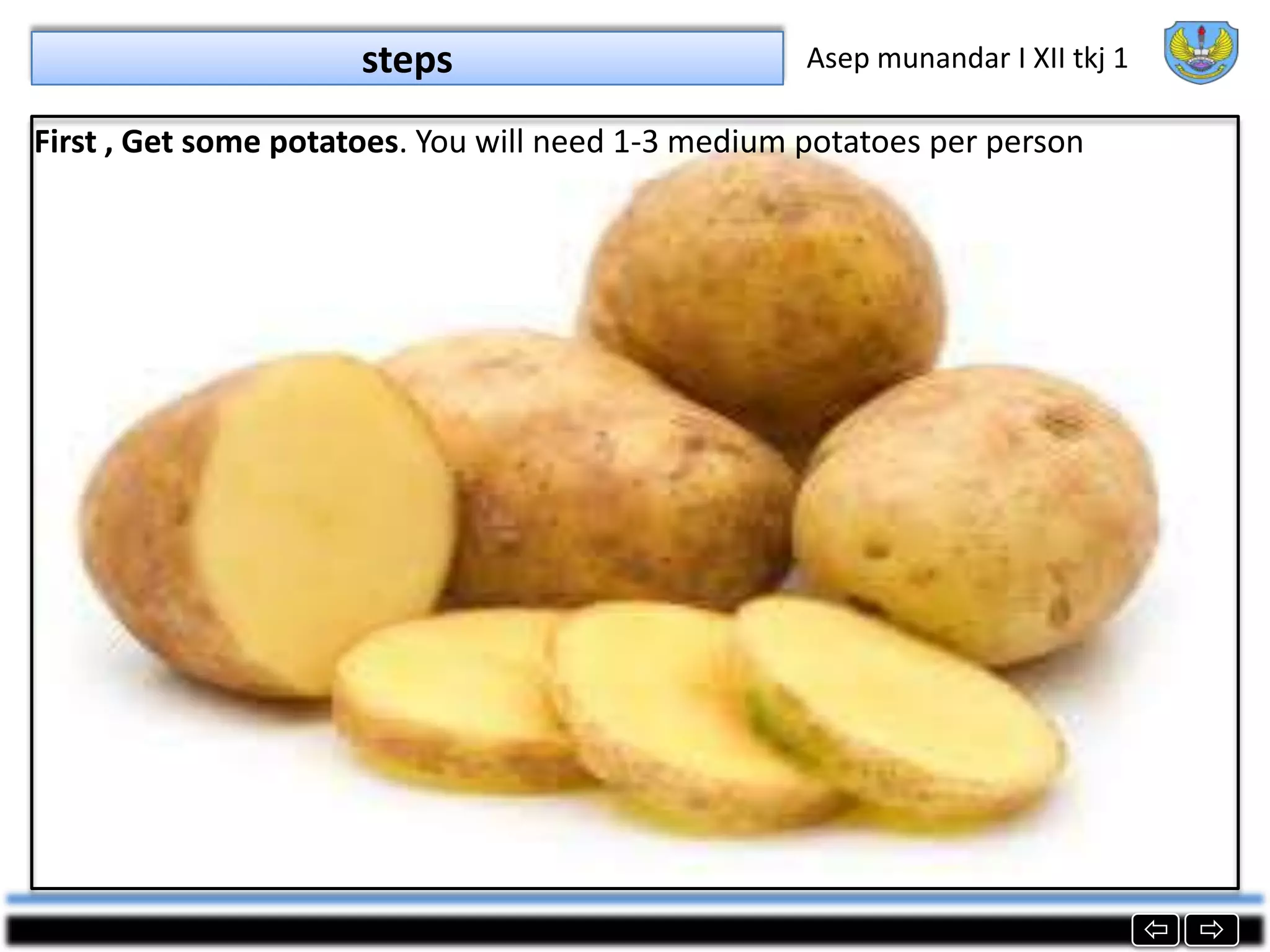 How to make a french fries | PPTX