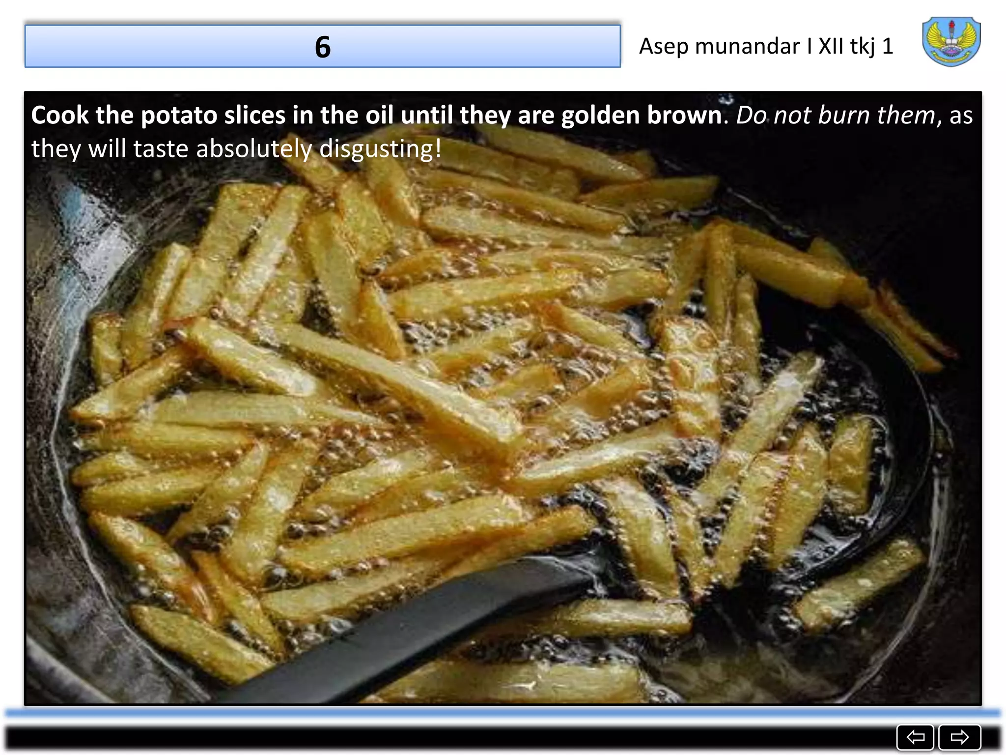 How to make a french fries | PPTX