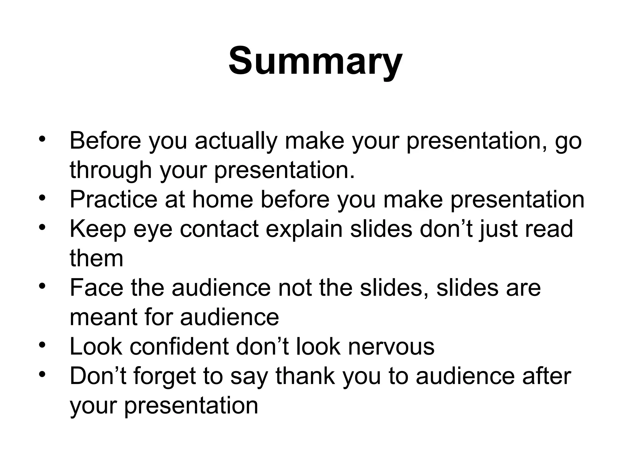 How to make a good power point presentation | PPT