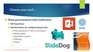 How to make a good presentation | PPT