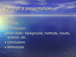 How to make a good presentation (improved) | PPT