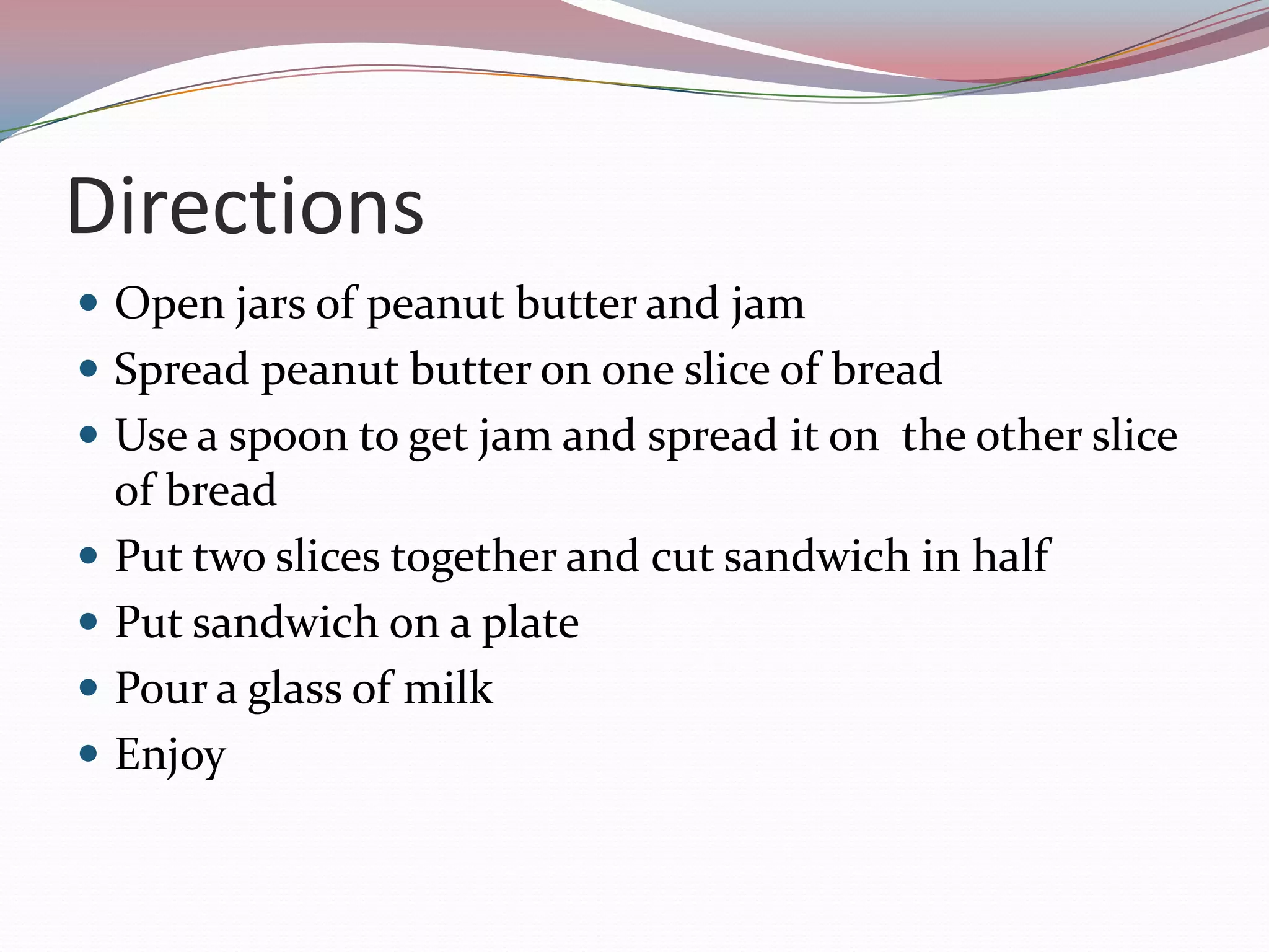 How To Make A Great Pbj | PDF