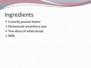 How To Make A Great Pbj | PDF