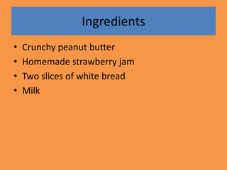 How To Make A Great Pbj | PDF | Desserts and Baking | Food & Drink