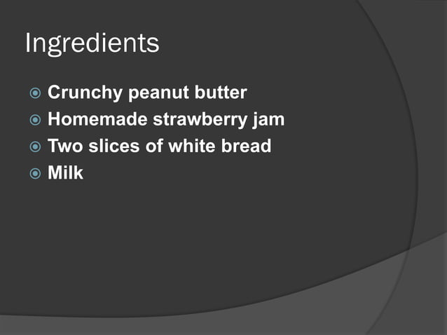 How To Make A Great Pbj | PPT