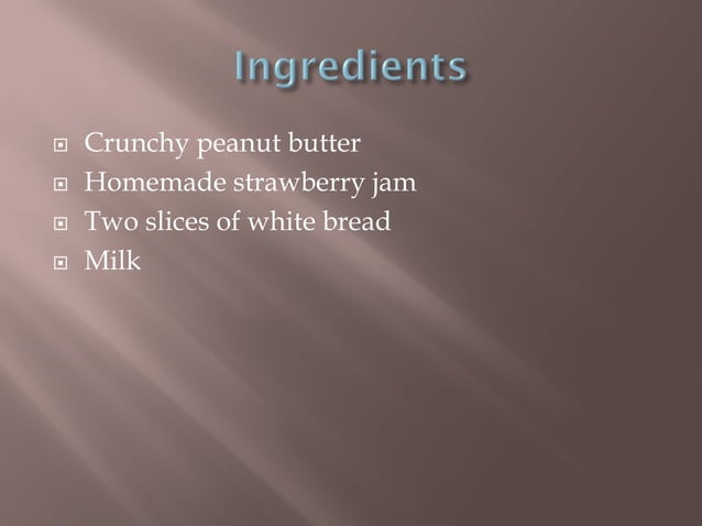 How To Make A Great Pbj | PPT