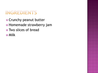 How To Make A Great Pbj | PDF