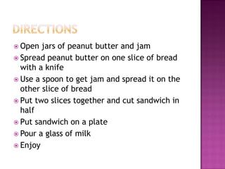 How To Make A Great Pbj | PDF