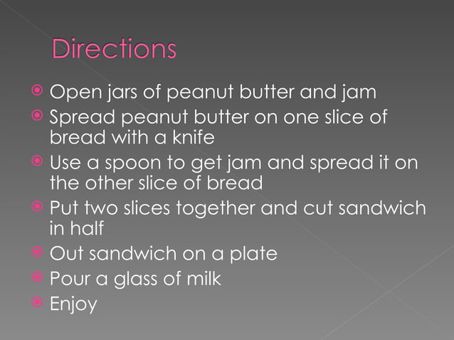 How To Make A Great Pbj | PPT