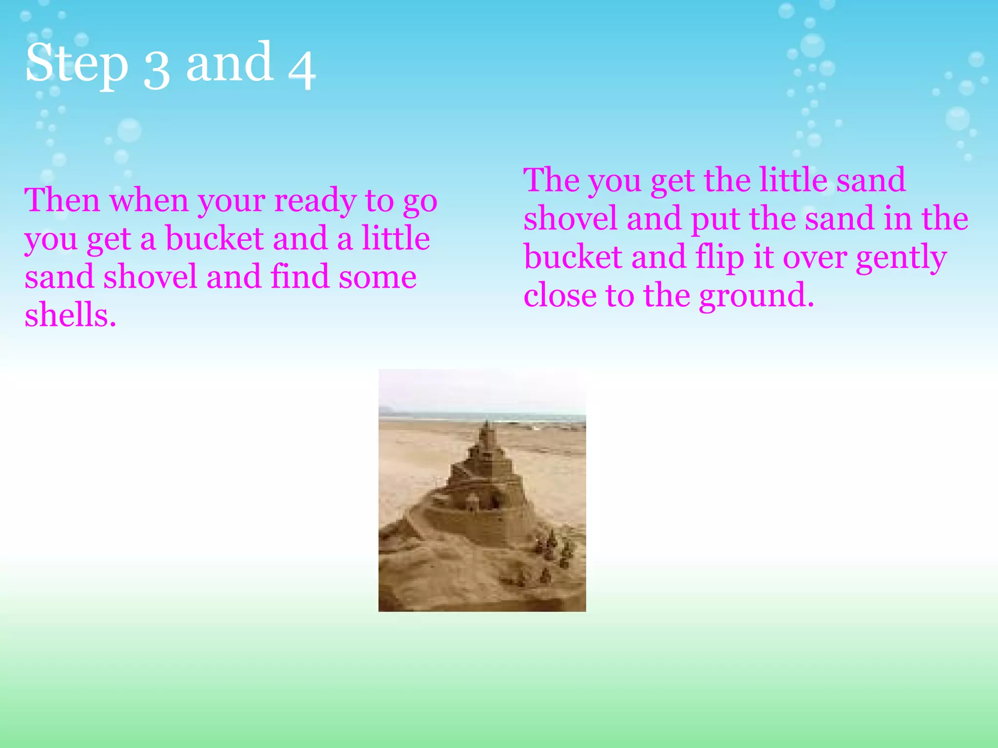 How to make_a_great_sandcasile | PPT