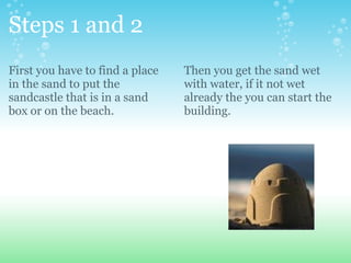 How to make_a_great_sandcasile | PPT