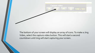 How to make a jing video | PPTX | Video Software | Computer Software ...