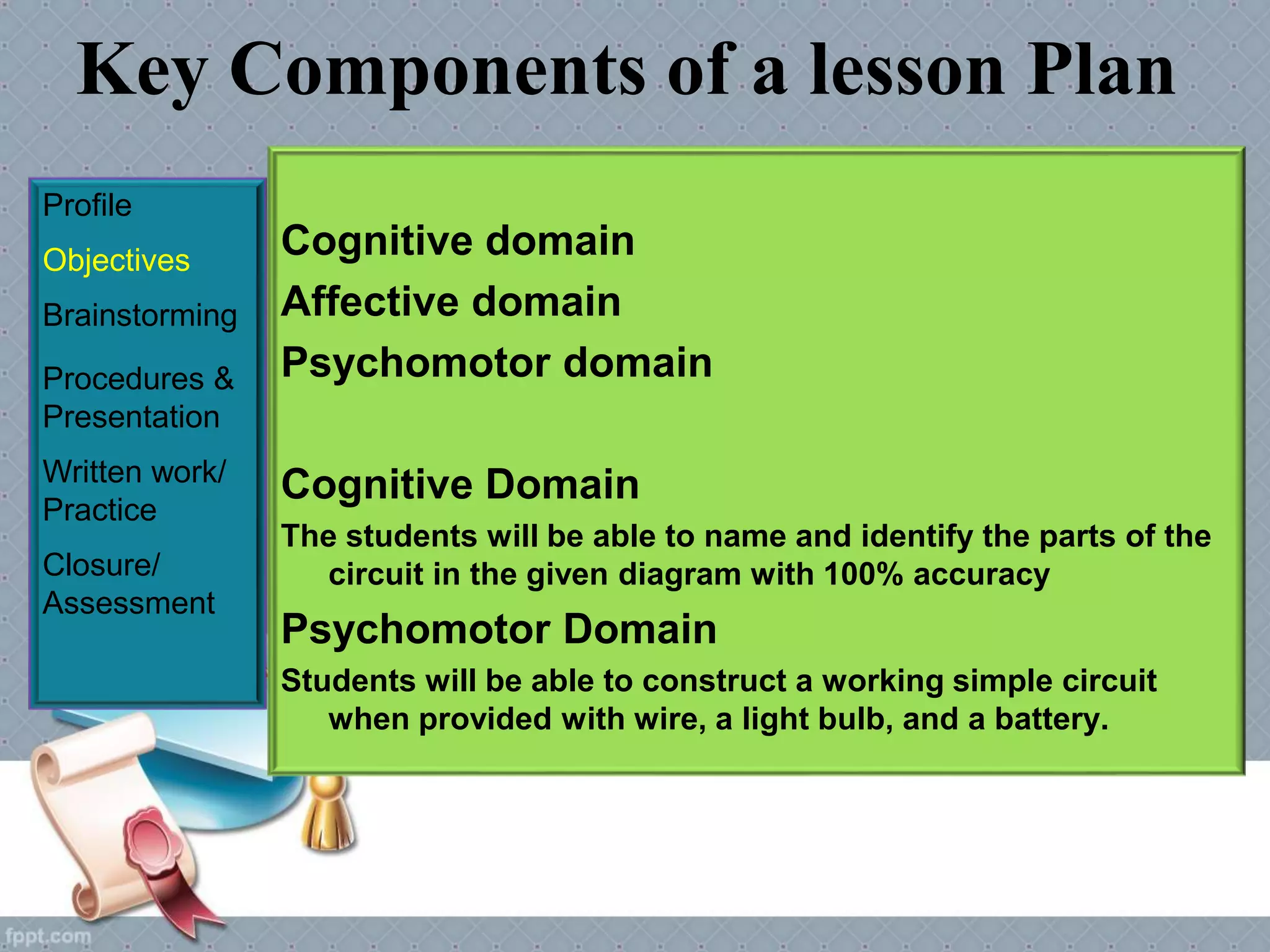How to make a lesson plan 04-06-15 (2) | PPTX