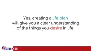 How to make a life plan | PPT
