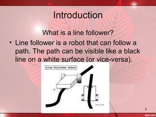 How to make a Line Follower Robot | PPT