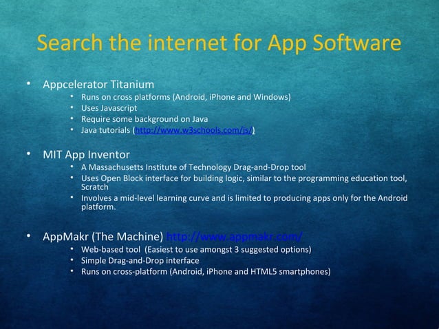 How To Make An Android App Ppt