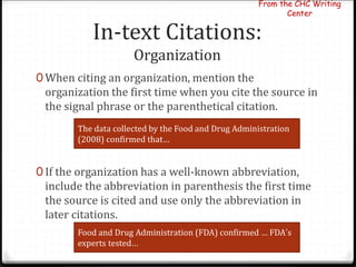 How to make an APA Citation and Referencing.ppt