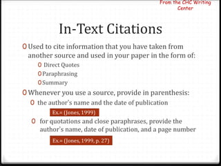How to make an APA Citation and Referencing.ppt