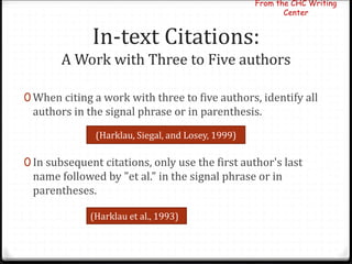 How to make an APA Citation and Referencing.ppt