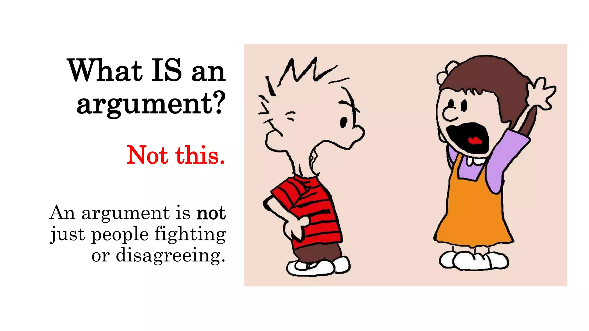 How to make an argument | PPT