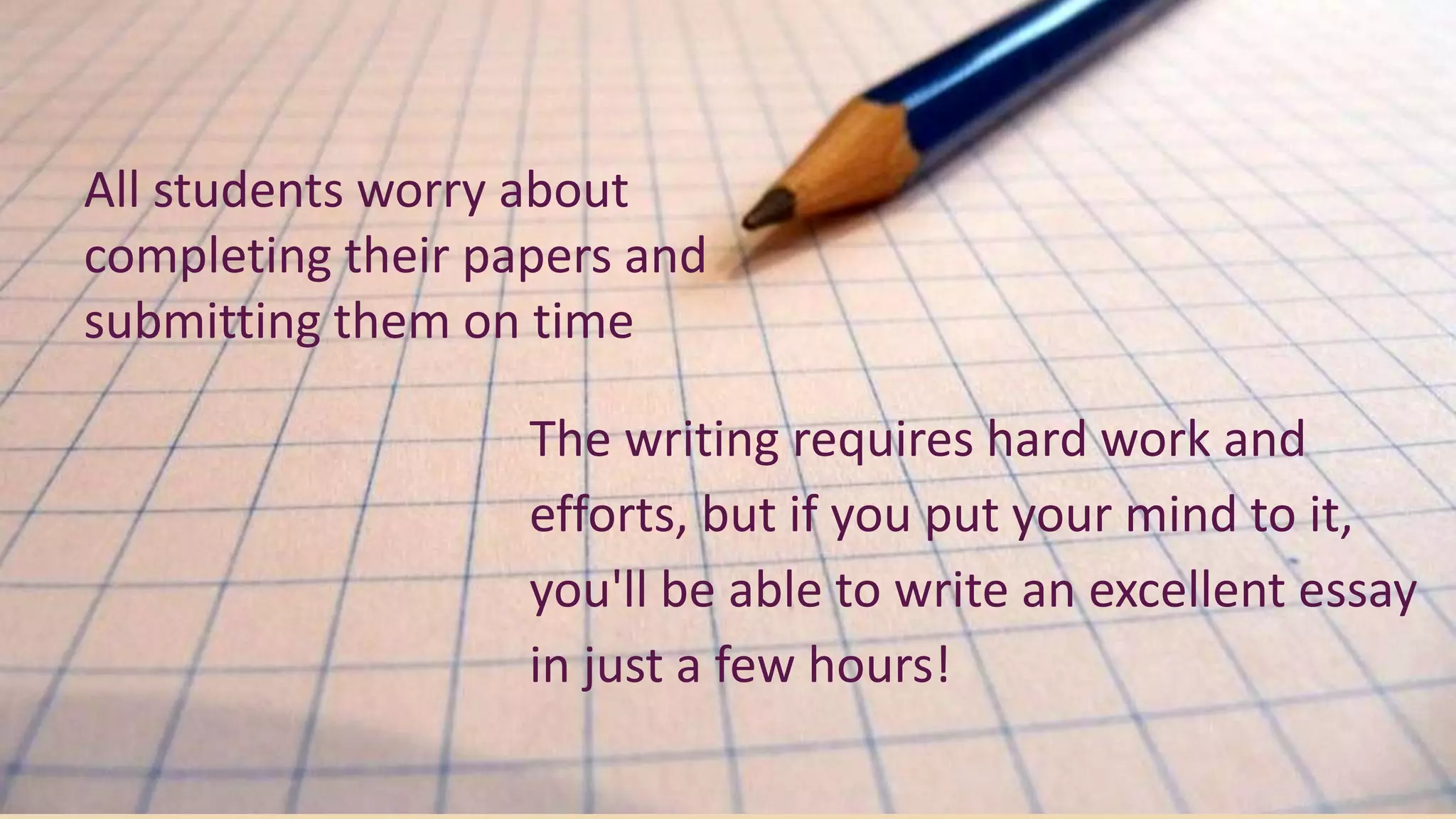 How to make an essay | PPTX