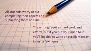 How to make an essay | PPTX