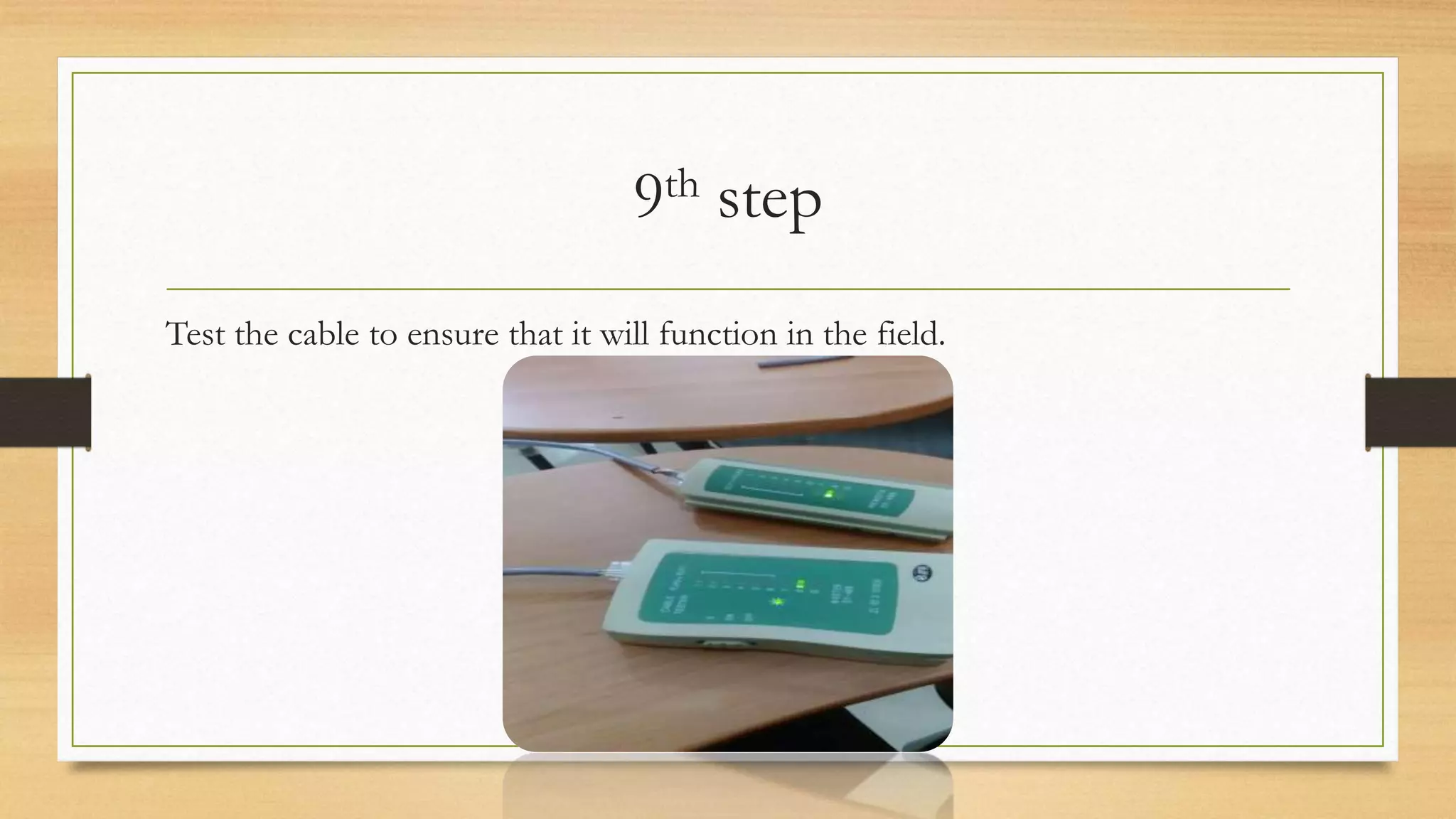 How to make a network cable | PPT