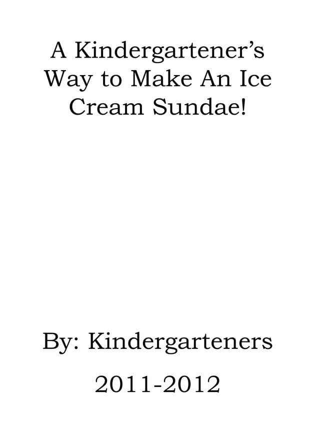 How to make an ice cream sundae | PPT | Desserts and Baking | Food & Drink