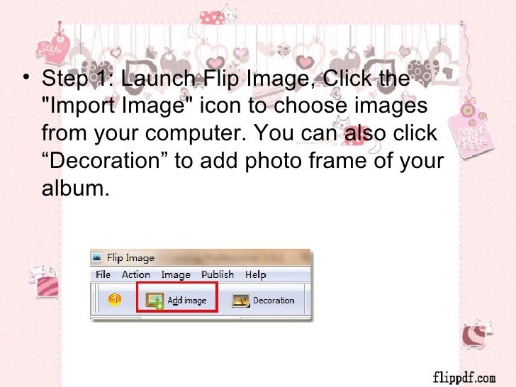 How to make animated flipping digital photo album