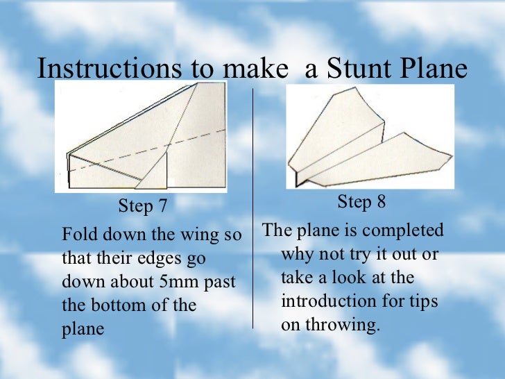 HOW TO MAKE A PAPER PLANE how-to-make-a-paper-plane