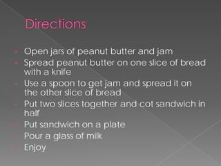 How To Make A Pbj | PPT