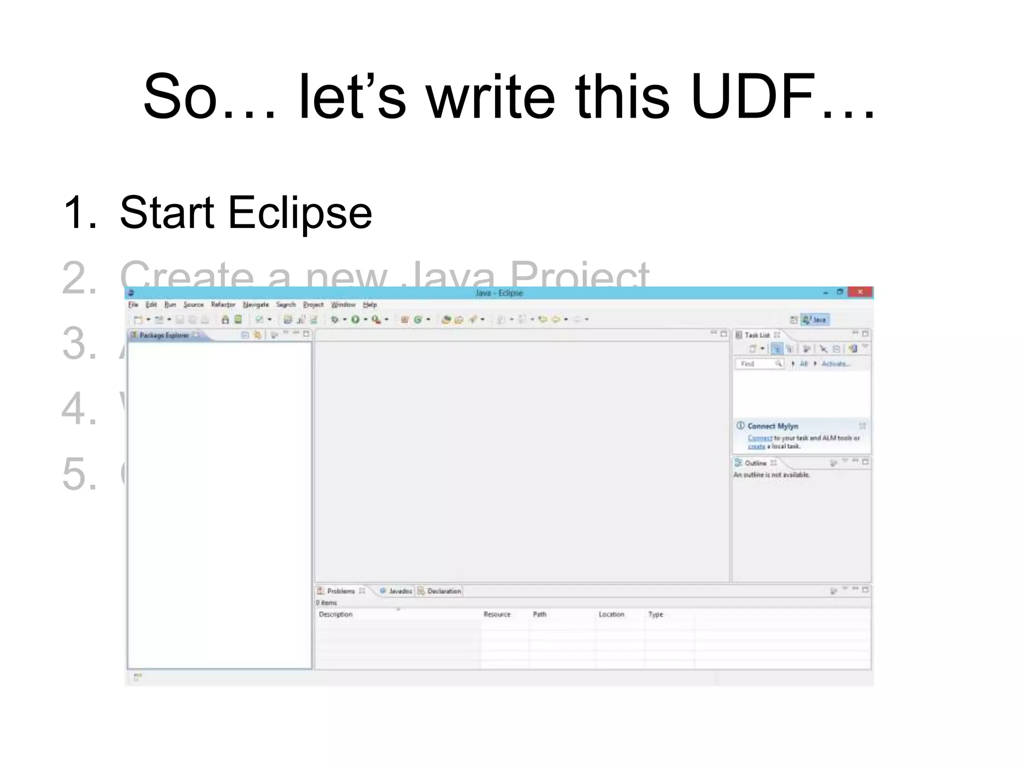 How to make a pig udf | PPT