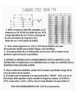 How to make a pin machinist | PDF