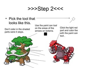 How To Make A Pokemon Sprite!!! | PPT
