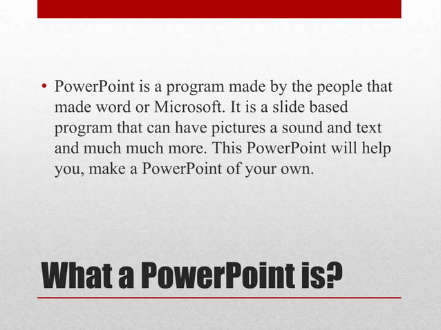 How to make a power point | PPTX | Computing | Technology & Computing