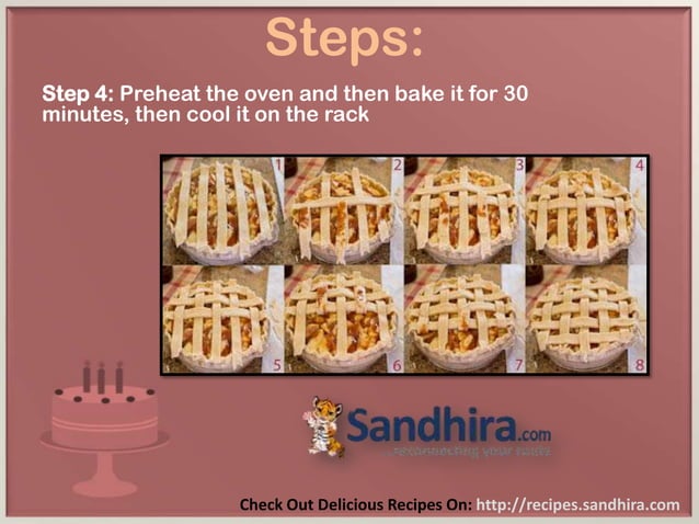How to Make Apple Pie | PPT